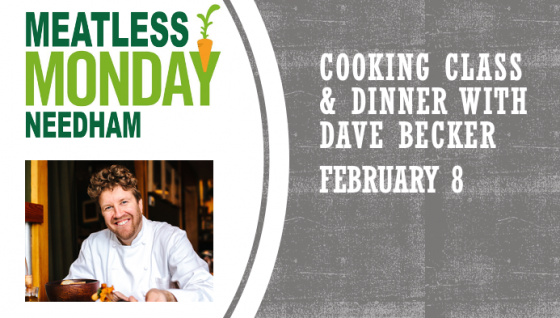 Meatless Monday Pledgers Get Early Registration for Dave Becker Cooking ...
